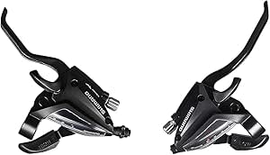 Amazon.com : SHIMANO ST-EF500-4 Bicycle Shift/Brake Lever Set - 3 x 7 Speed, EZ-Fire Plus, 4F ...