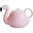 Amazon.com: JointVictory 34 oz Flamingo Teapot - Pink Flamingo Themed ...