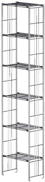 Balton Regal Metall Stahl Chrom 208 x 48 x25 (H x B x T): Amazon.de ...