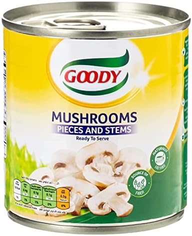 سعر Goody Mushrooms Pieces & Stems - 200 gm فى السعودية | بواسطة امازون ...