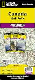Canada [Map Pack Bundle]: National Geographic Maps - Adventure ...