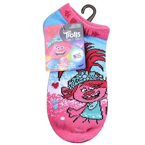 Dreamworks Trolls Womens No Show Socks Size Women's DreamWorks Trolls 5 ...