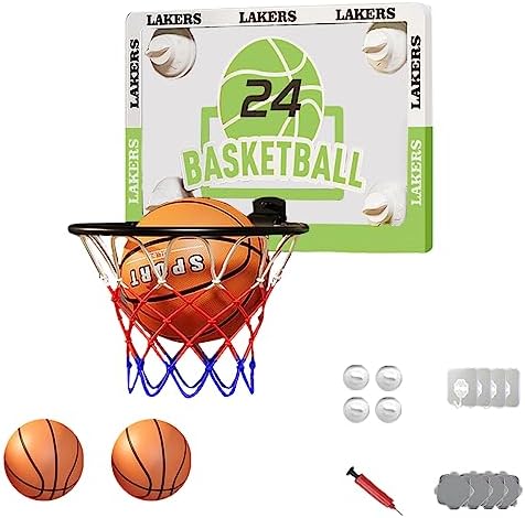 Mini Basketball Hoop Wall Mounted Backboard Indoor Basketball Board ...