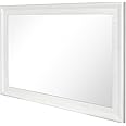 Amazon.com: Tanmicoshomy Rectangle Mirrors for Wall 30x40 Inch, Rustic ...
