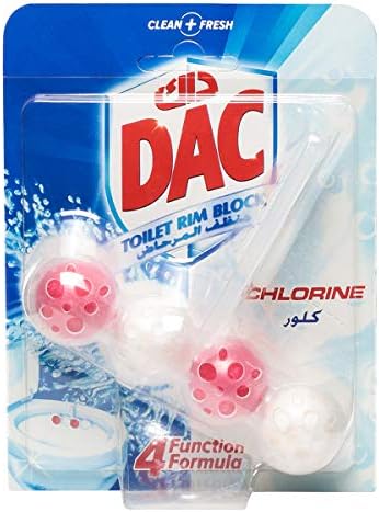 DAC Power Active Chlorine Toilet Rim Block - 50 g price in UAE | Amazon ...