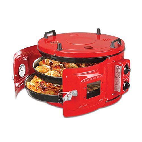 RED COLOR Commercial Round Countertop Drum Oven Bakery Pastry Snack ...