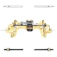 Amazon.com: RCAWD Fourth Version Brass SCX24 Front Portal Axles, Wide Axle, Highly Rigid ...