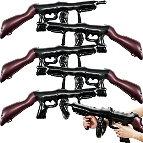 6 Pcs Inflatable Gun Prop, Inflatable Prop Gun for Cosplay, Costume ...