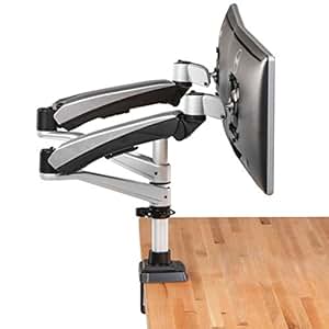 Amazon.com : VARIDESK - Monitor Arm - Full-Motion Spring Dual-Monitor ...