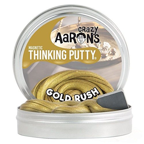 Crazy Aarons Thinking Putty 32 Ounce Super Magnetic Gold Rush
