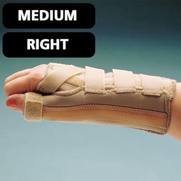 Neoprene Wrist Splint with Thumb Extension - Medium - Right Healthcare ...