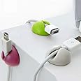Amazon.com: Generic SUNOAD New 6 pcs Design Smart Wire Cable Drop Clip ...
