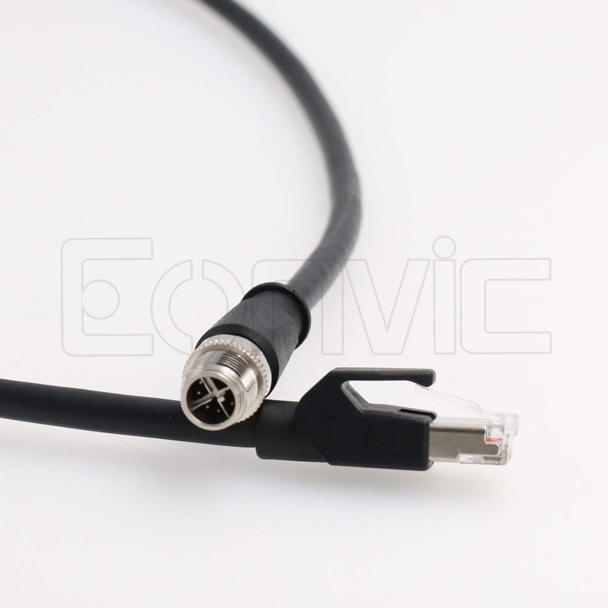 Eonvic Cognex Industrial Ethernet M12 X-Type to RJ45 High-Flex GigE ...