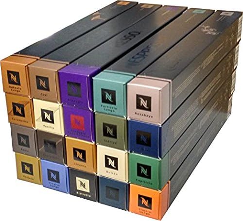 Nespresso 200 Variety Mixed Pack - 20 Different Blends price in Saudi ...