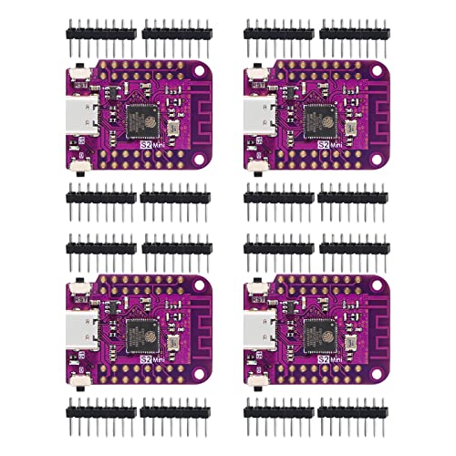 Alinan 4pcs ESP32 S2 Mini V1.0.0 WiFi IOT Board Based ESP32-S2FN4R2 ESP32-S2 4MB Flash 2MB PSRAM ...