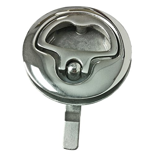 Stainless Steel Hatch Latches Turning Lock Lift Handle 2" - MasterBasser