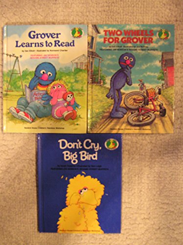 Sesame Street Set of 3 Start to Read Books, Grover Learns to Read, Dont ...