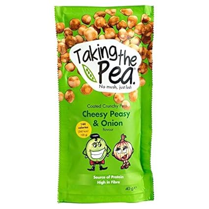 Amazon.com: Taking The Pea, Cheesy Peasy & Onion, English-Grown Crunchy ...