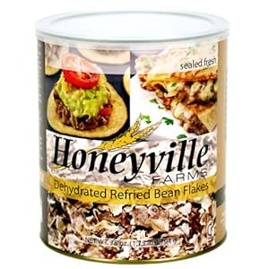 Amazon.com : Refried Bean Flakes - 1.75 Pound Can : Pinto Beans Produce ...