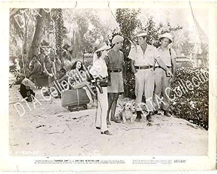 MOVIE PHOTO: JUNGLE JIM 8x10 PROMO STILL-G-1948-SAFARI-DOG-GUN-AFRICA ...