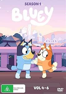 Bluey - Season 1: Volume 4-6 [DVD] : Amazon.com.au: Movies & TV