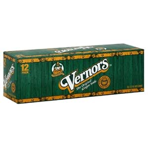 Amazon.com : Vernor's Ginger Ale, 12-Ounce (Pack of 2) : Beverages ...