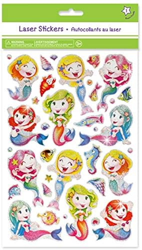 AoneFun Mermaid Stickers for Girls Cute Stickers Cool Stickers Mermaid ...