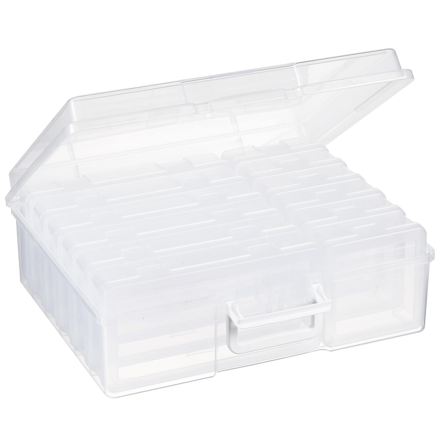 OMNISAFE Colored and Clear Plastic Hobby Art Craft Organizer, Mini ...
