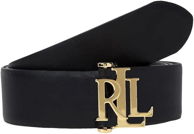 LAUREN Ralph Lauren Ladies Belt Black XL at Amazon Women’s Clothing store