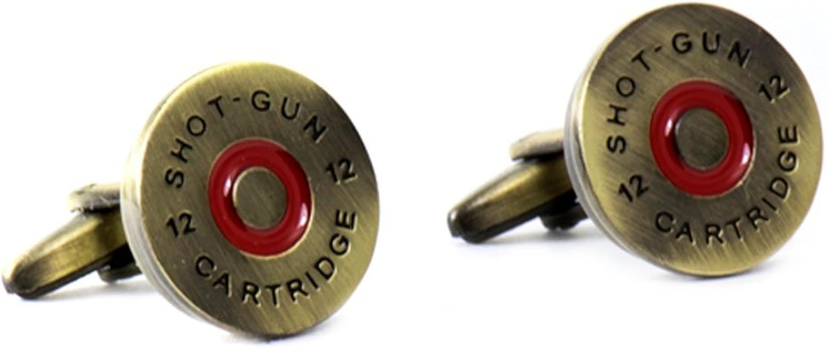 Amazon.com: 12 Gauge Shotgun Gun Bullet Cap Cufflinks: Jewelry