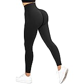 OMKAGI Women Scrunch Butt Lifting Leggings Seamless High Waisted Workout Yoga Pants at Amazon ...