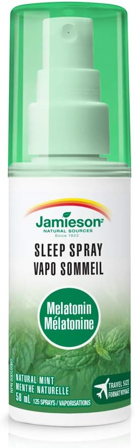 Jamieson Melatonin Sleep Spray - Natural Mint Flavour: Amazon.ca ...