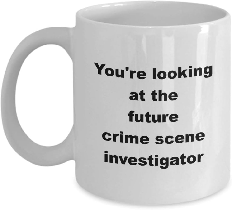Amazon.com: Crime Scene Investigator Gifts Idea Coffee Mug CSI ...