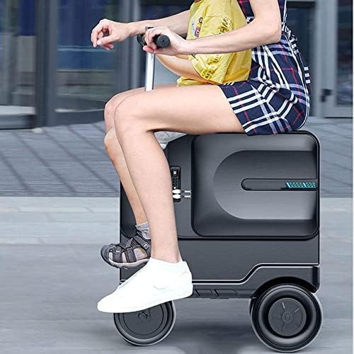 Electric Luggage 27L Capacity,Carry-on Case, 20 Inch Smart Riding ...
