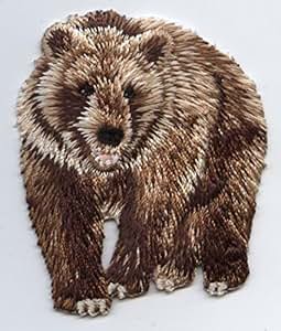 Amazon.com: Bear Iron on Embroidered Patch: Arts, Crafts & Sewing