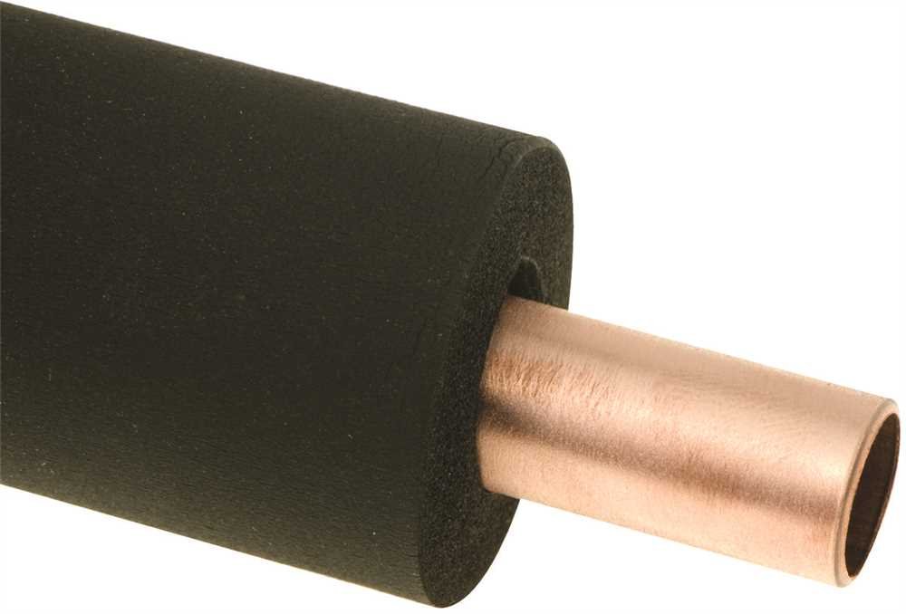 THERMWELL R375XB/6 CLOSED CELL RUBBER PIPE INSULATION, 3/8 IN. ID X 3/4 ...