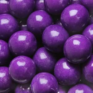 Amazon.com : Candy Shop Light Purple 1-Inch Gumballs 3 Pound Bag ...