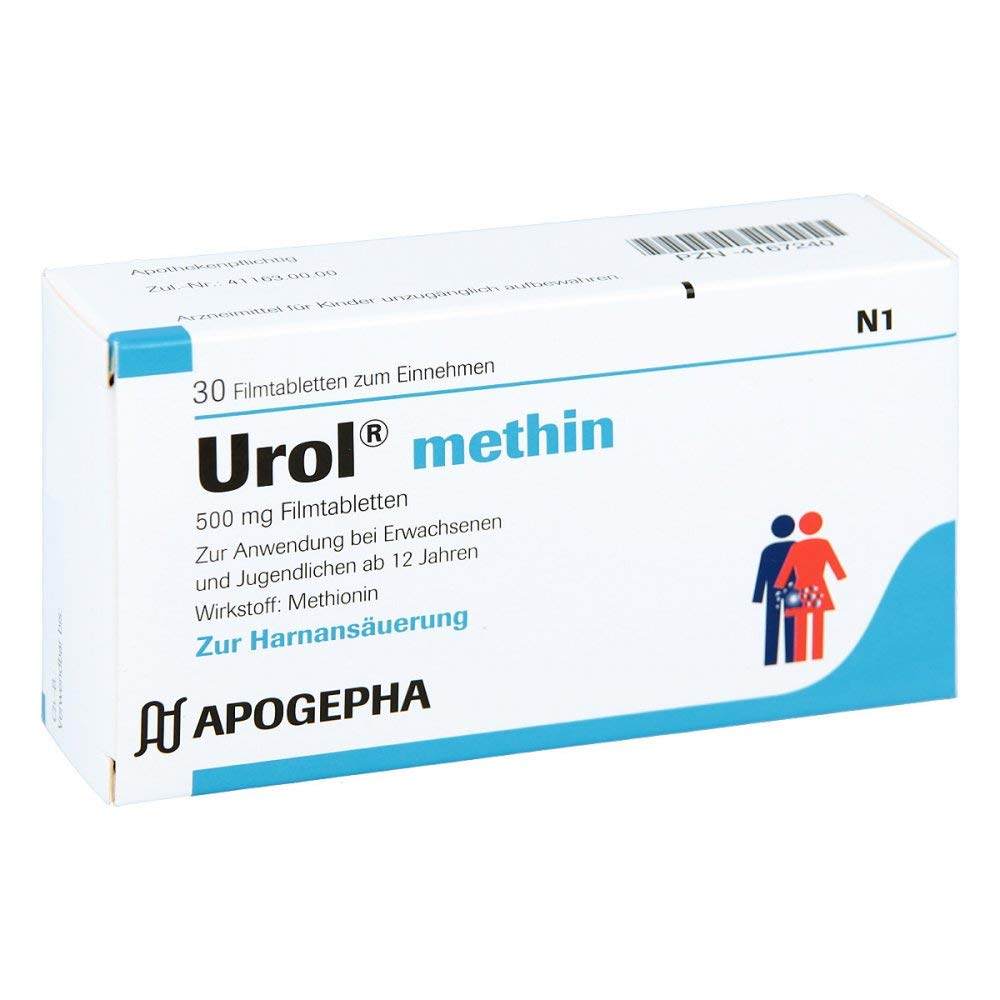 UROL METHIN Filmtabletten 30 St Filmtabletten: Amazon.de: Drogerie ...