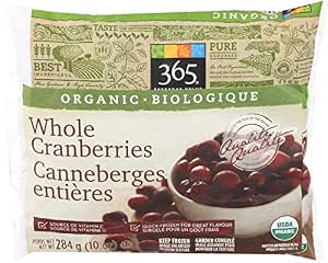 365 Everyday Value, Organic Whole Cranberries, 10 oz (Frozen): Amazon ...