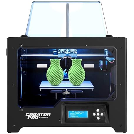 Mua Flashforge Creator Pro 3D Printer, Dual Extruder 3D Printers W/2 ...