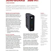 Amazon.com: Motorola SURFboard SB6141 DOCSIS 3.0 High-Speed Cable Modem ...