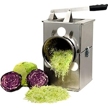 Amazon.com: Cabbage Slicer Chopper Shredder Sauerkraut Cutter Slaw ...