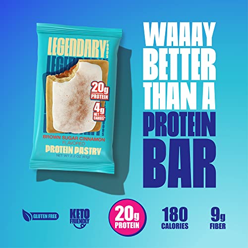 Legendary Foods 20 gr Protein Pastry | Low Carb, Tasty Protein Bar ...