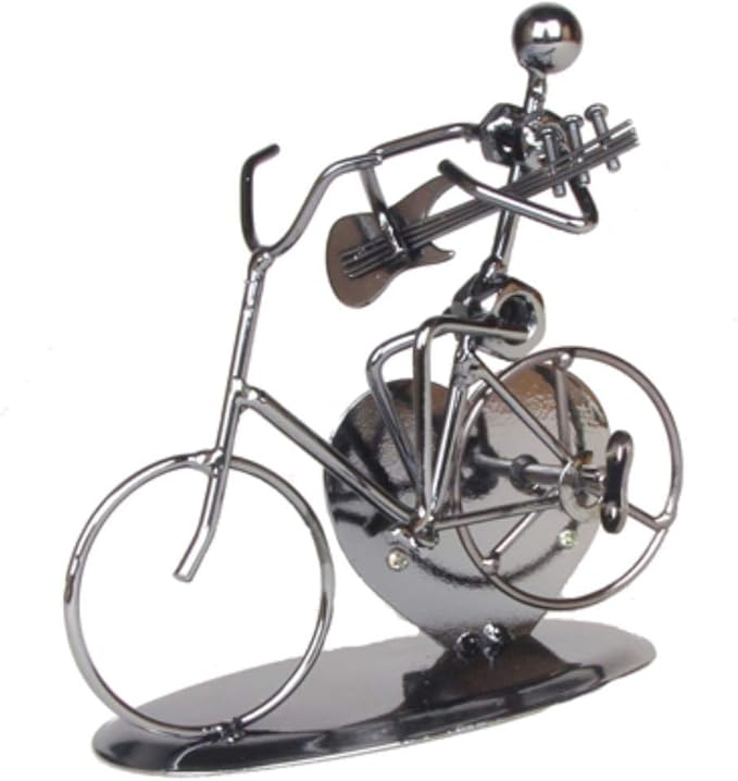 THREE Metal Iron Bicycle Model Statue Retro Vintage Bike Model Statue ...