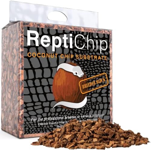 ReptiChip Compressed Coconut Chip Substrate for Reptiles 72 Quart Coco ...