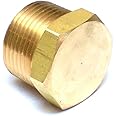 Amazon.com: Brass Hex Head Plug - 1" : Industrial & Scientific
