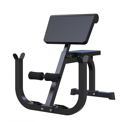 ComMax Arm Preacher Curl Bench Adjustable Roman Chair Back ...