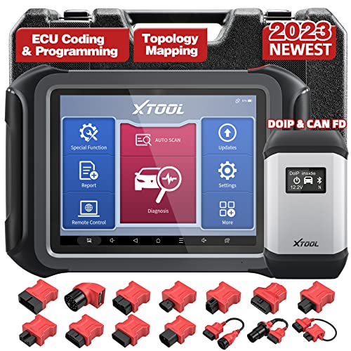 XTOOL D9 Pro Automotive Diagnostic Scan Tool 2023 Version, ECU Coding & Programming, Topology ...