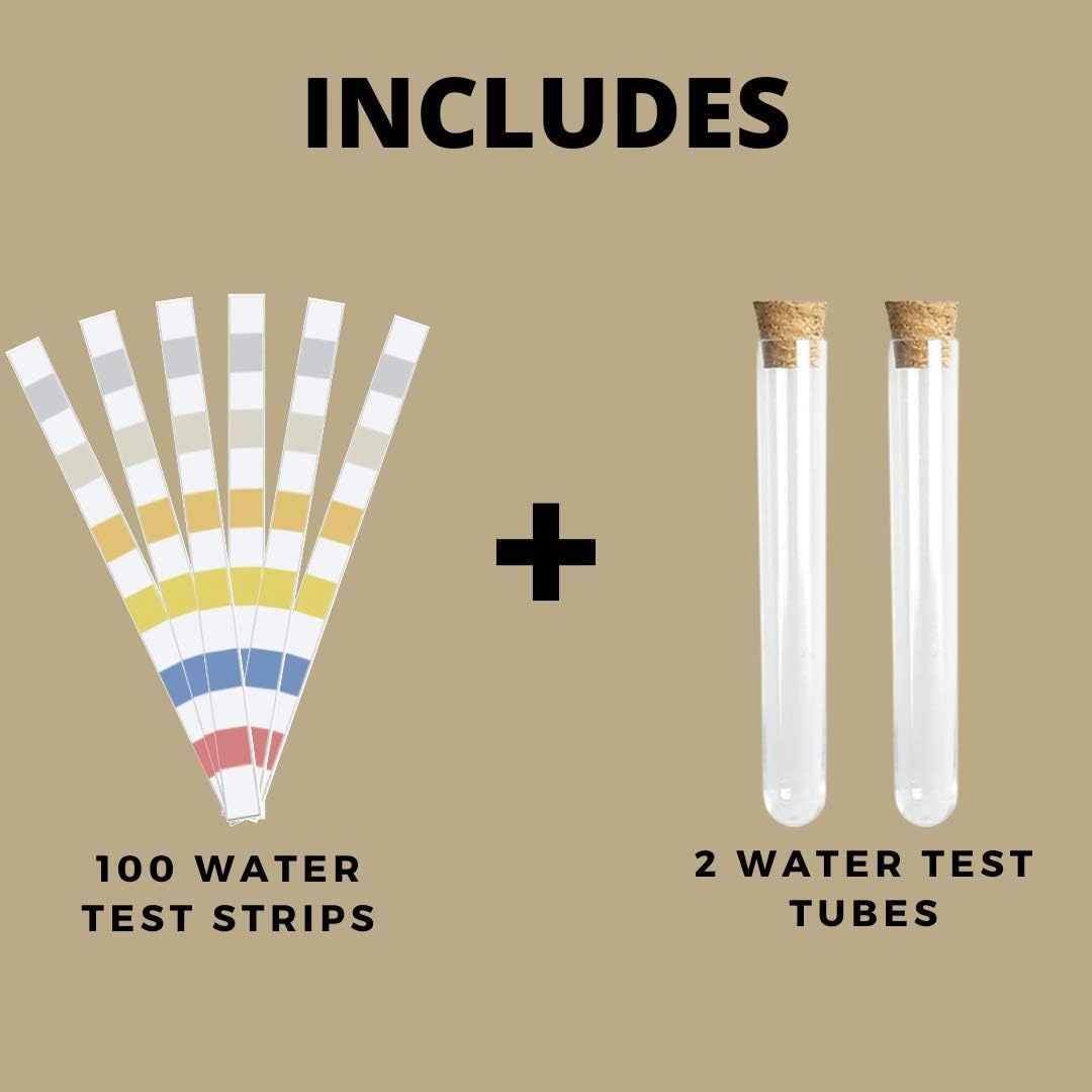 Water Test Strips Kit – 6 IN 1 Pool Spa Hot Tub Treatment | Detects ...