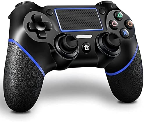 Wireless Controller for PS4,FIKPOO Wireless Gamepad Controller with Dual Vibration Shock ...